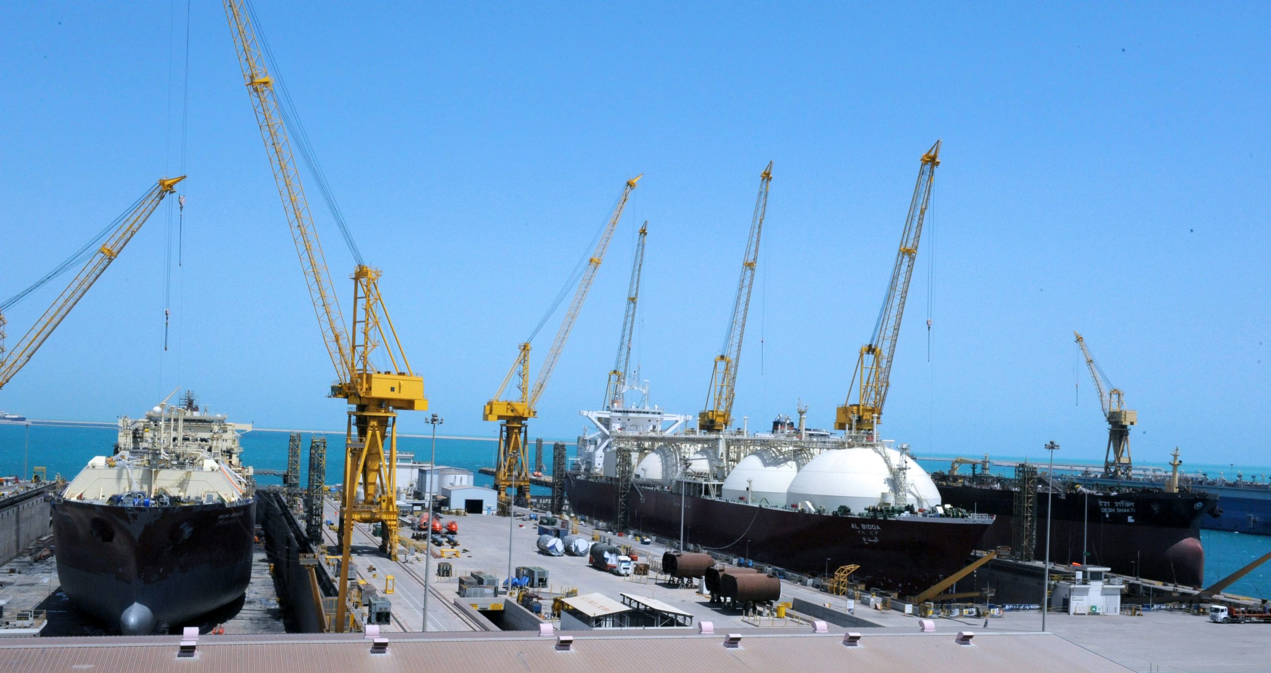Erhama bin Jaber Al Jalahma Shipyard Updates | Nakilat